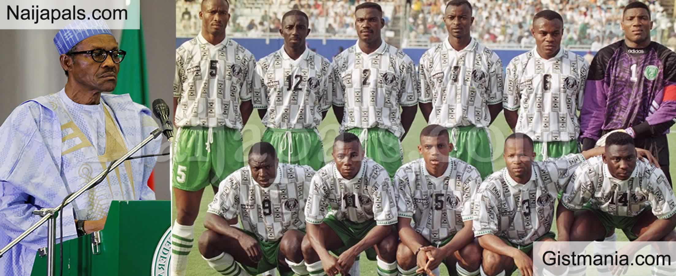 Buhari Redeems Houses To 1994 Eagles Team in their States Of Preference ...