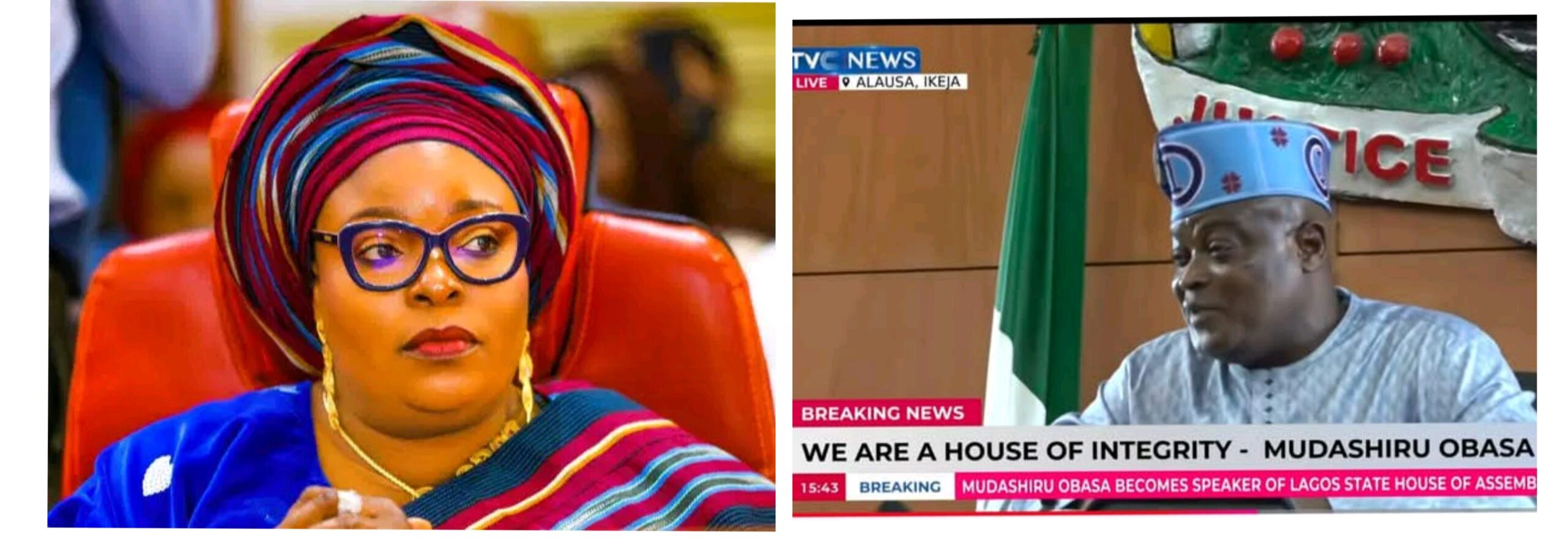 BREAKING: Obasa Returns, Meranda sworn in as Deputy Speaker after ...