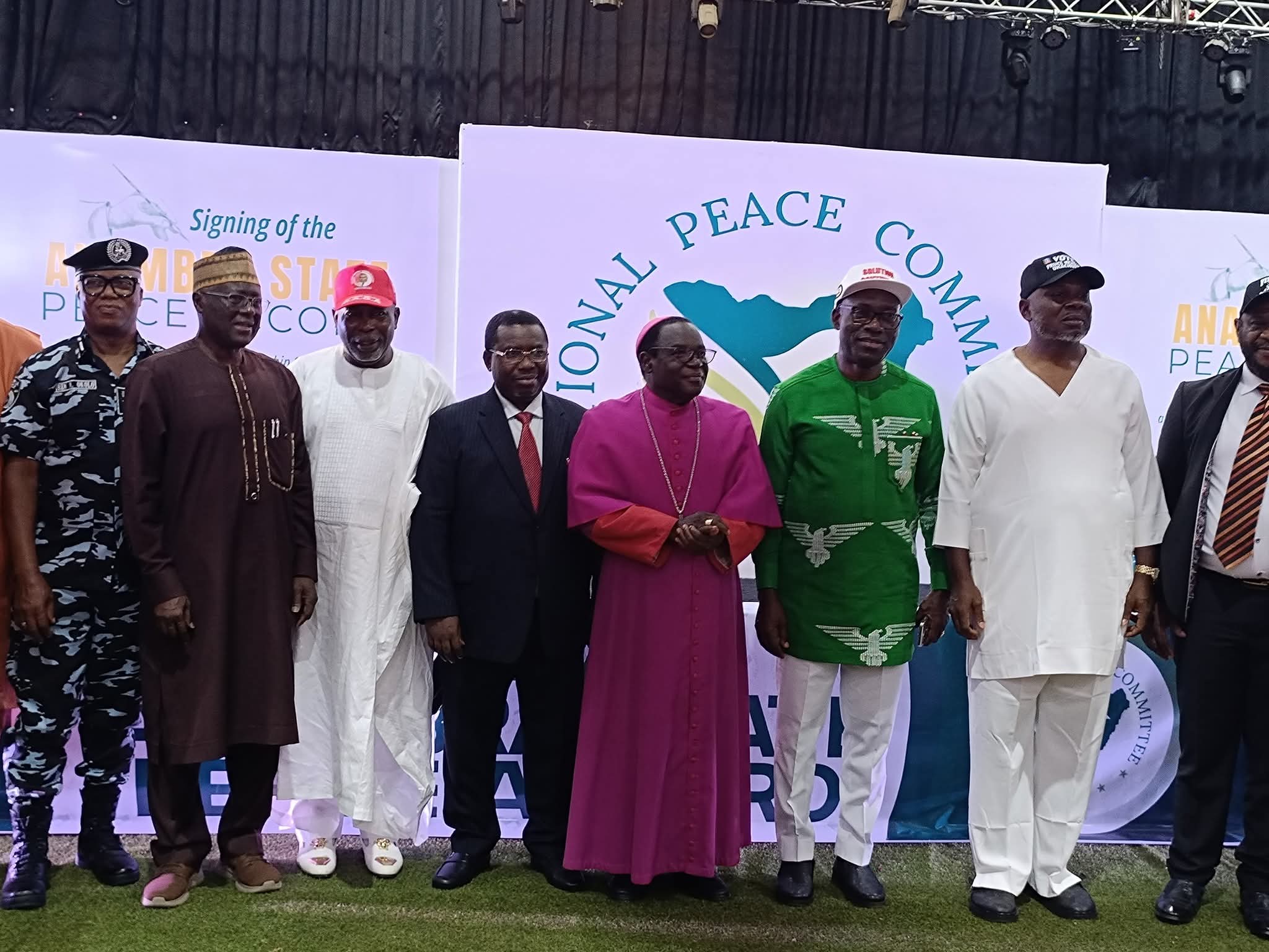 Peace Accord : INEC Chairman Assures Anambra of Peaceful, Credible ...